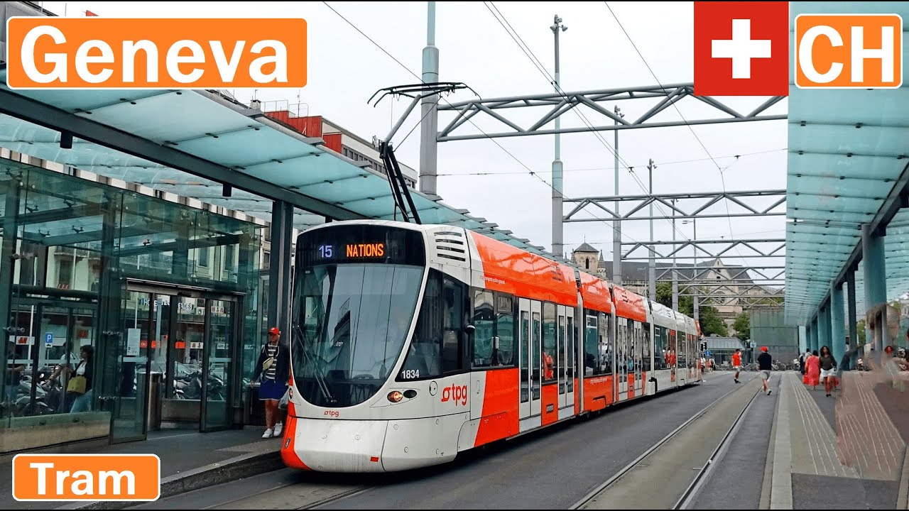 🇨🇭 GENEVA TRAMS/ Tramway de Genève 2023【4K】 - YouTube
