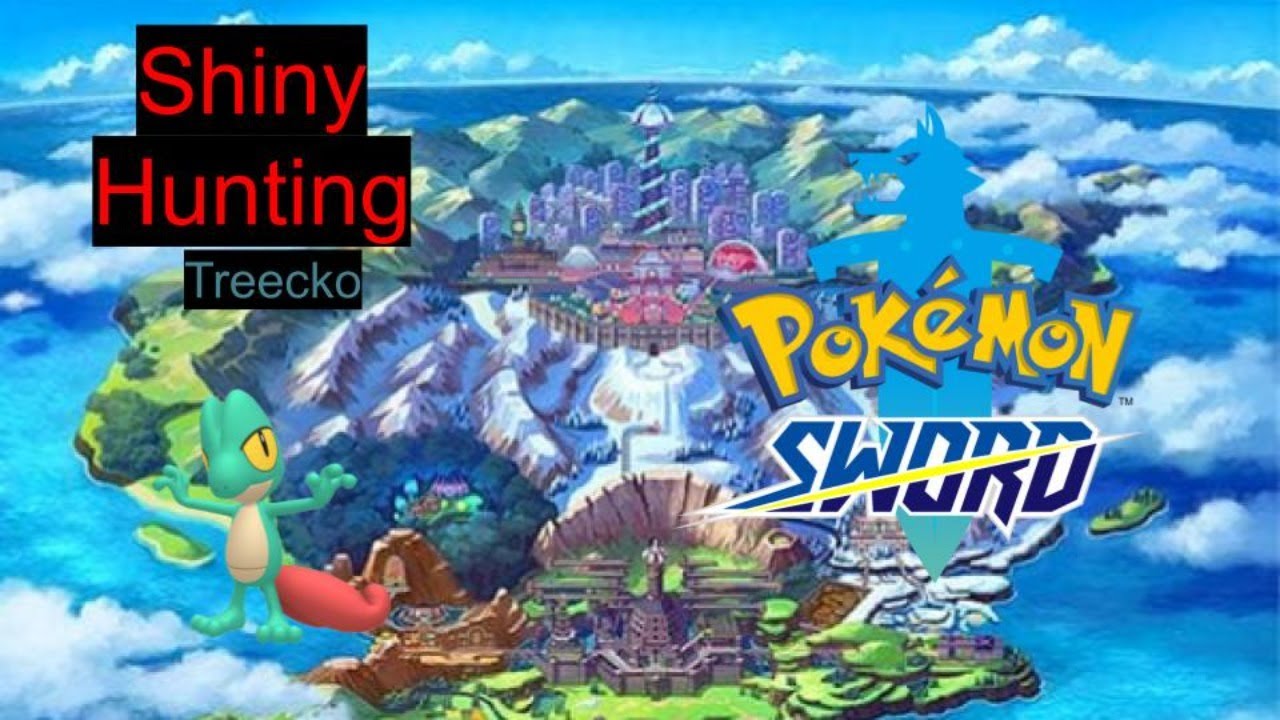 Pokémon Sword Shiny Hunting Treecko - YouTube