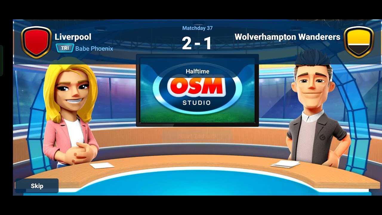 Online Soccer Manager (OSM) 23/24 - EPL - Matchday 33 - Liverpool vs ...