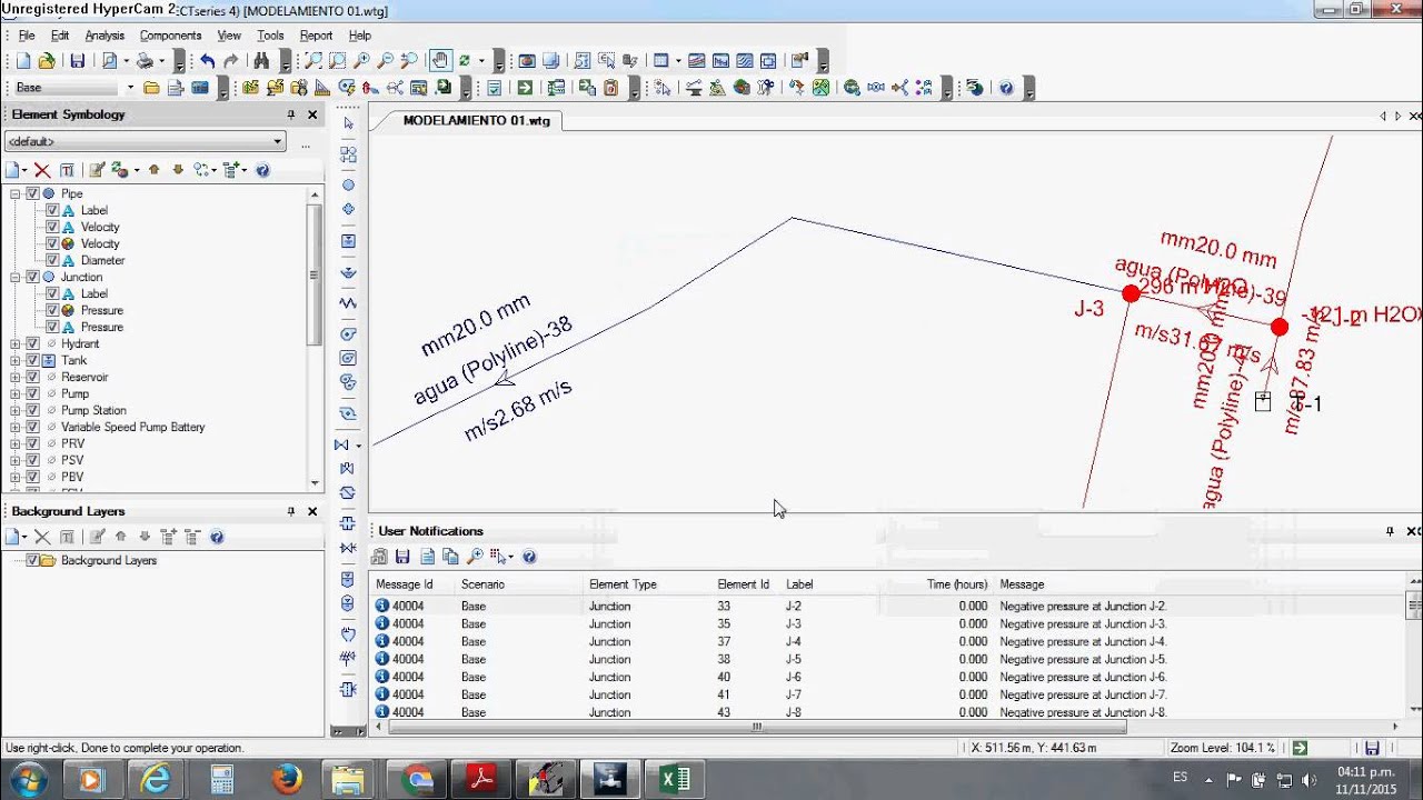 MODELAMIENTO WATERCAD PARTE 02 - YouTube