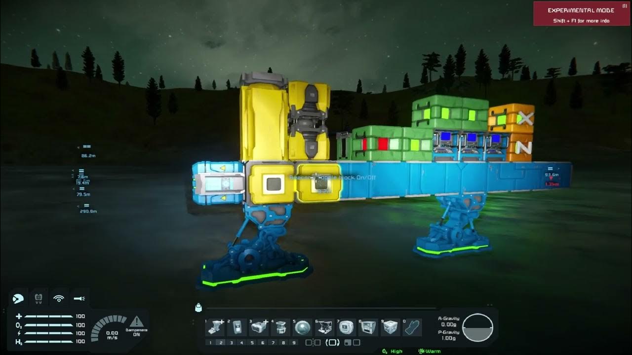 Space engineers vanilla logic gate tutorial - no scripts - supplement after Warfare Evolution ...