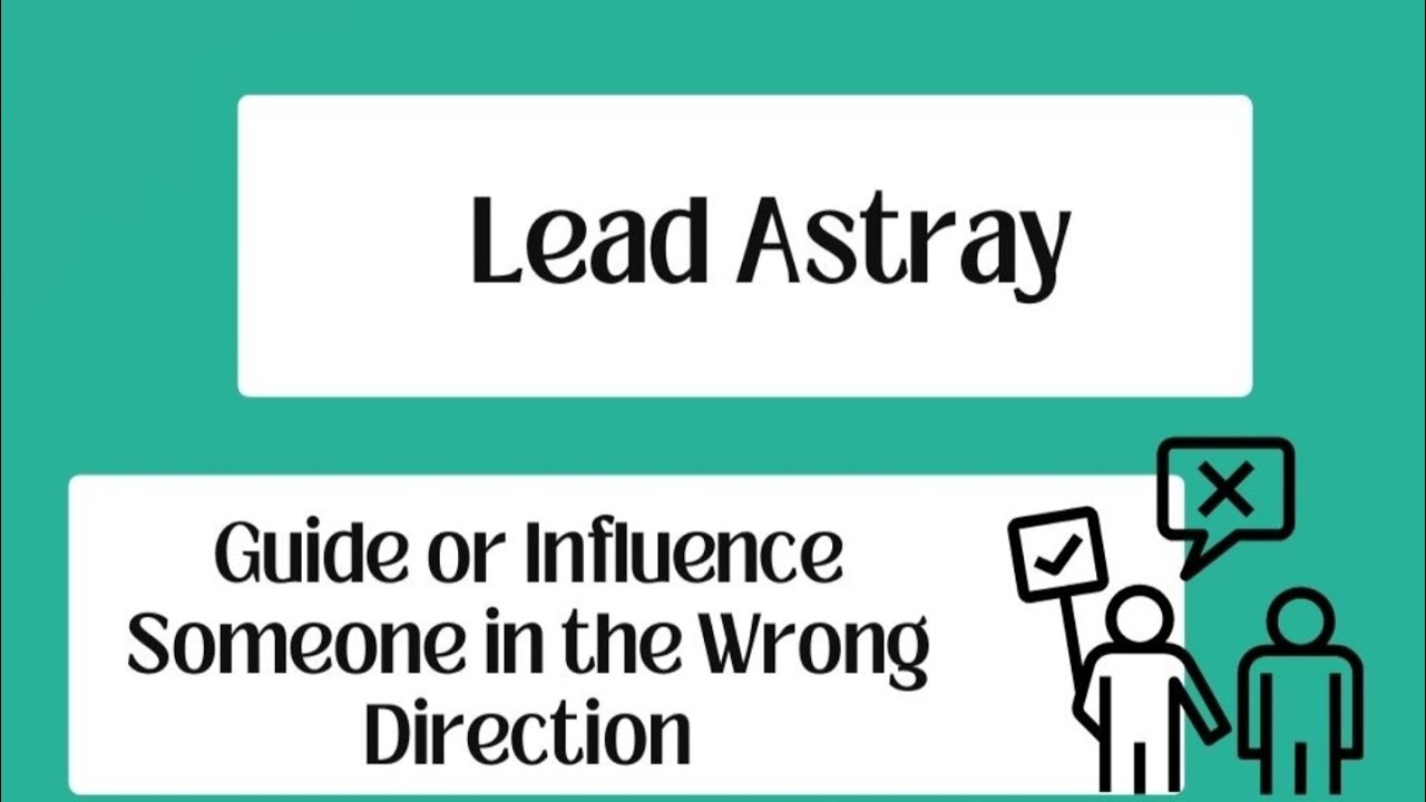 Many trying to lead people astray - YouTube