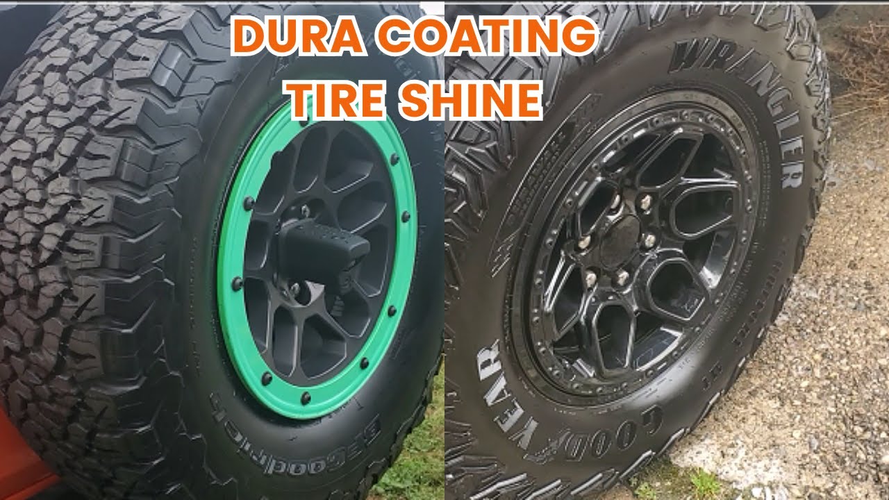 Winter Prep: Using Dura Coating Tire Dressing on My Jeep Wrangler ...