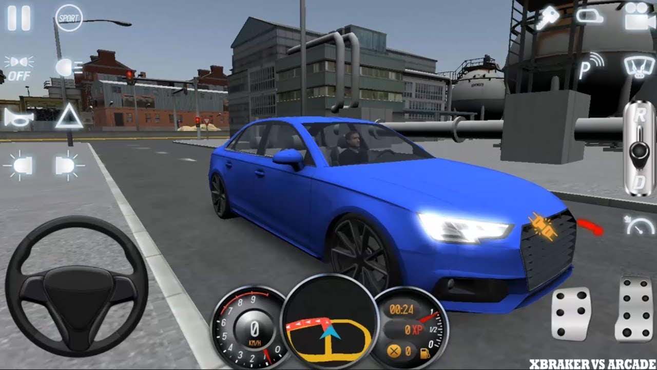 Car Driving School 3D | Driving School Blue Car Unlocked - Android ...