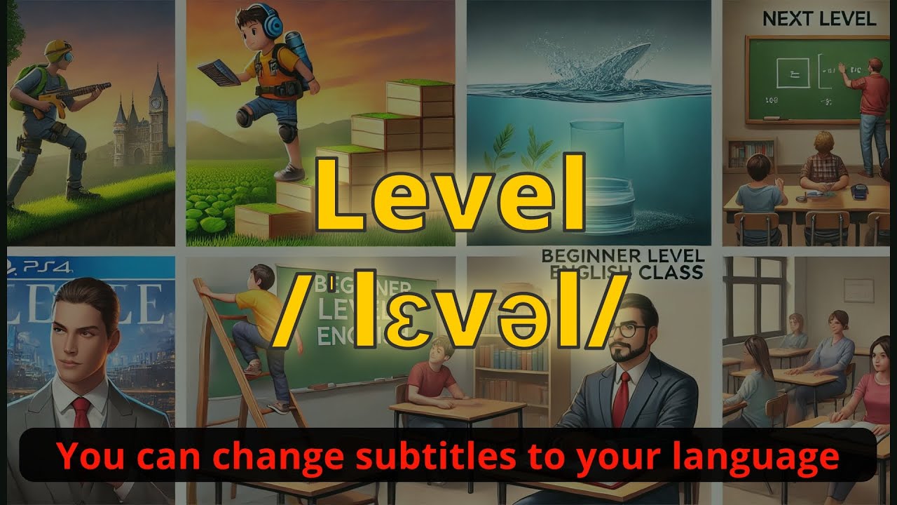 [n] Level meaning with 5 examples - YouTube