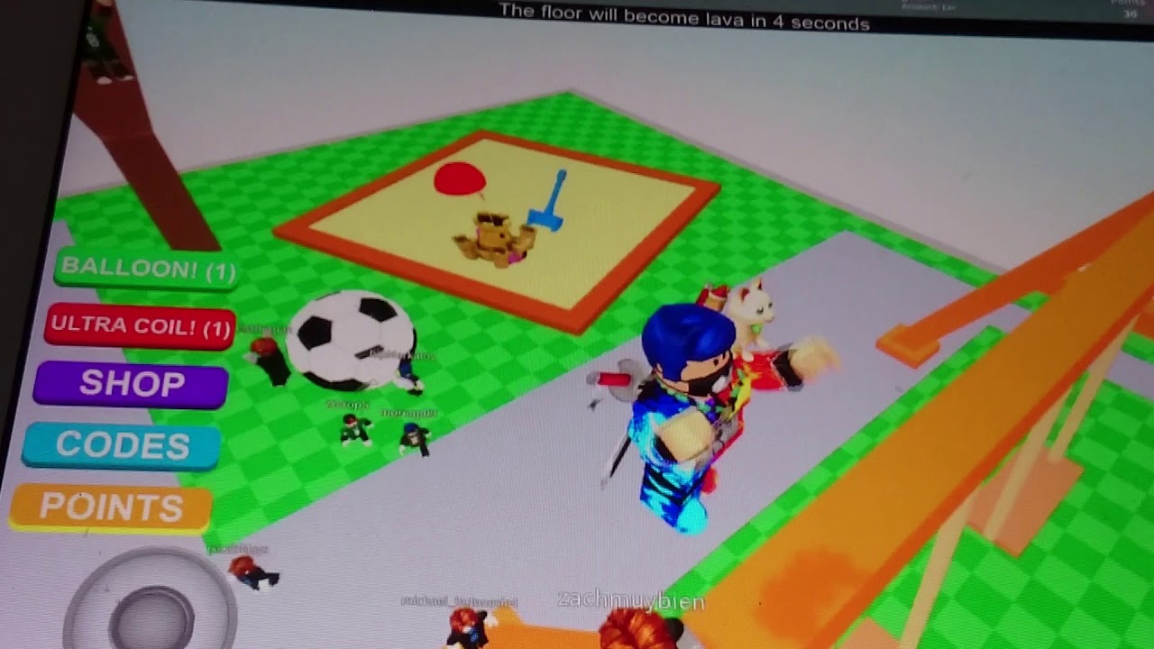 ROBLOX map the floor ls lava #1 - YouTube