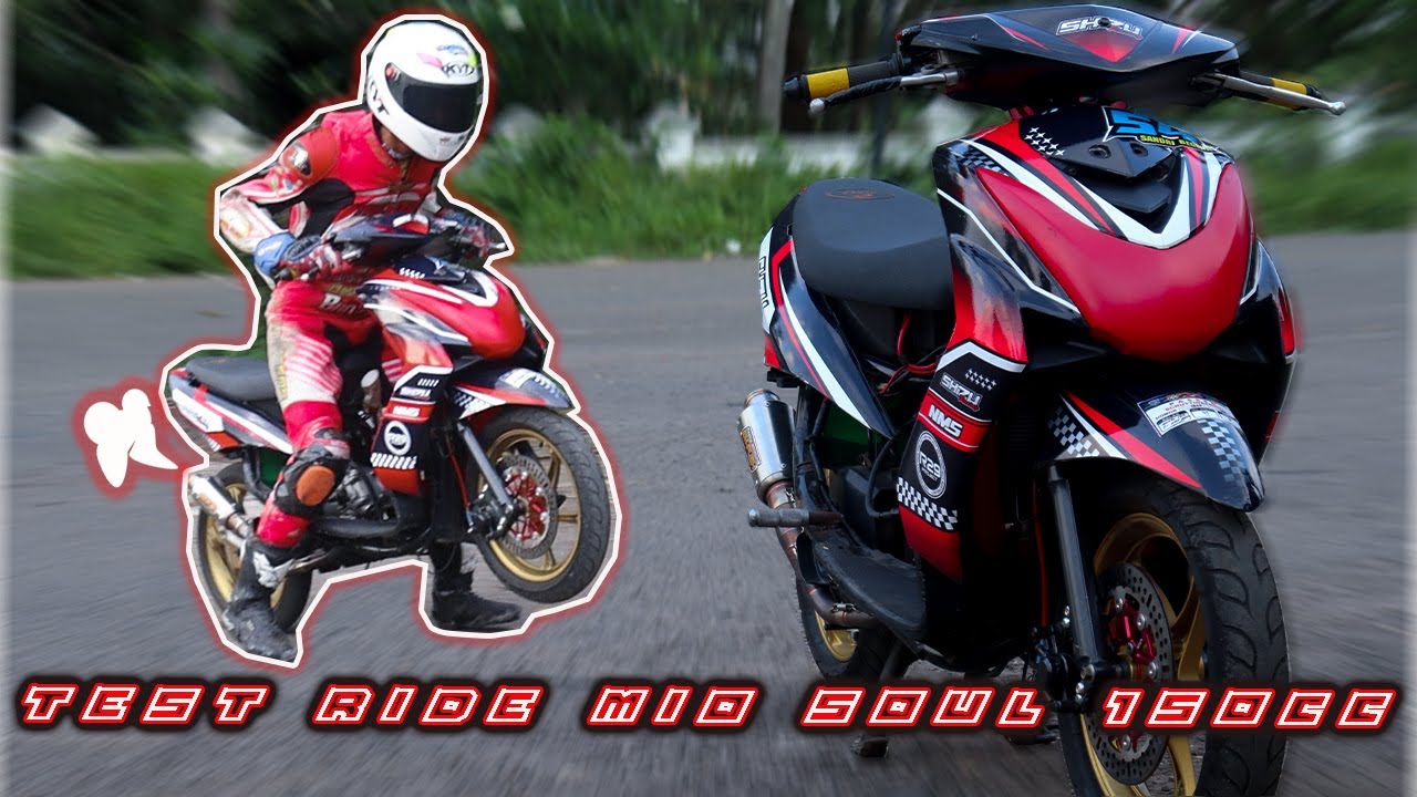 Test Ride Yamaha Mio Soul 150cc Tune UP - YouTube