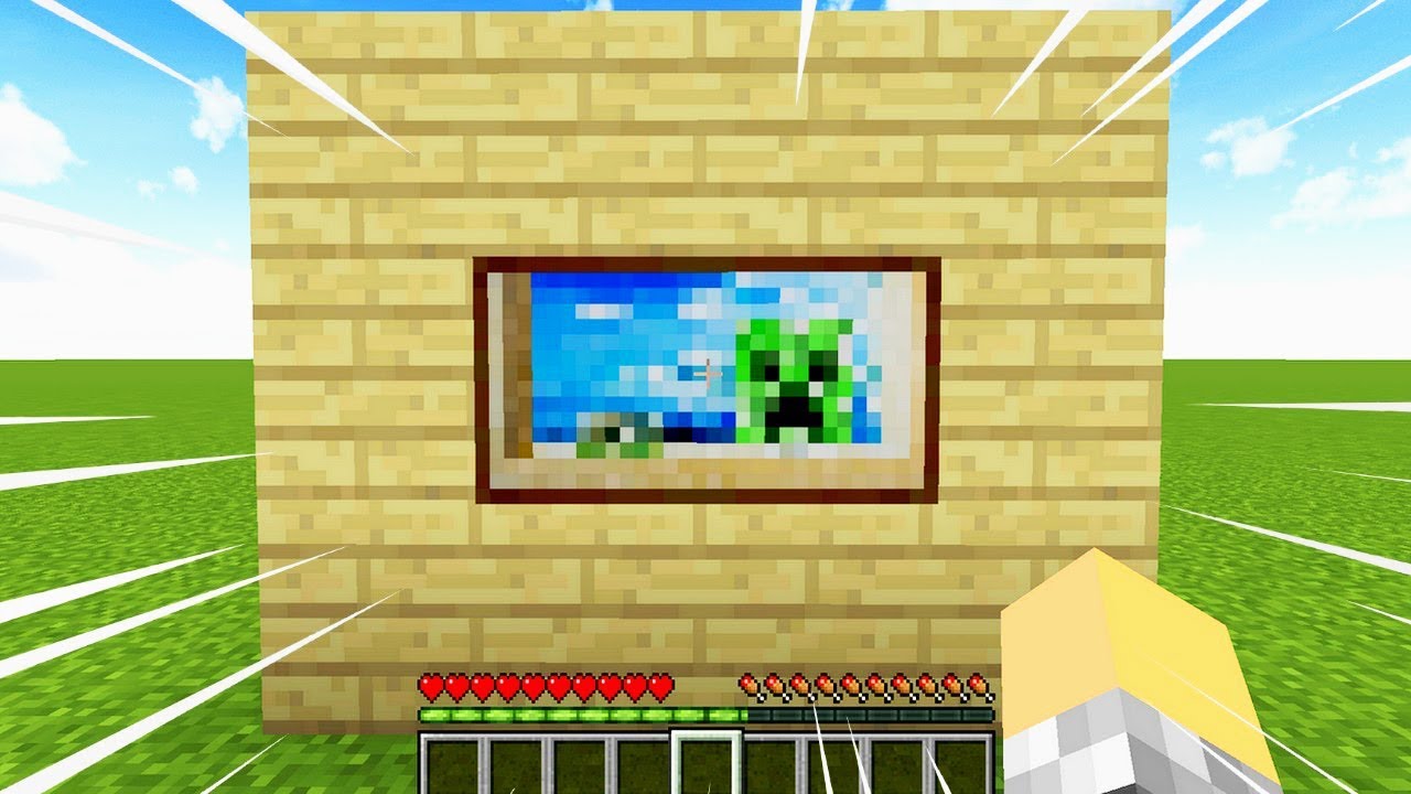 L’INTÉRIEUR D'UN TABLEAU DANS MINECRAFT ! - YouTube