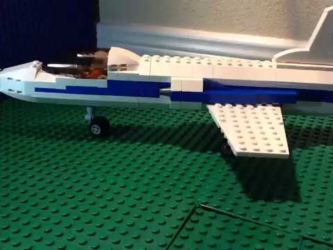 LEGO F-104 - YouTube