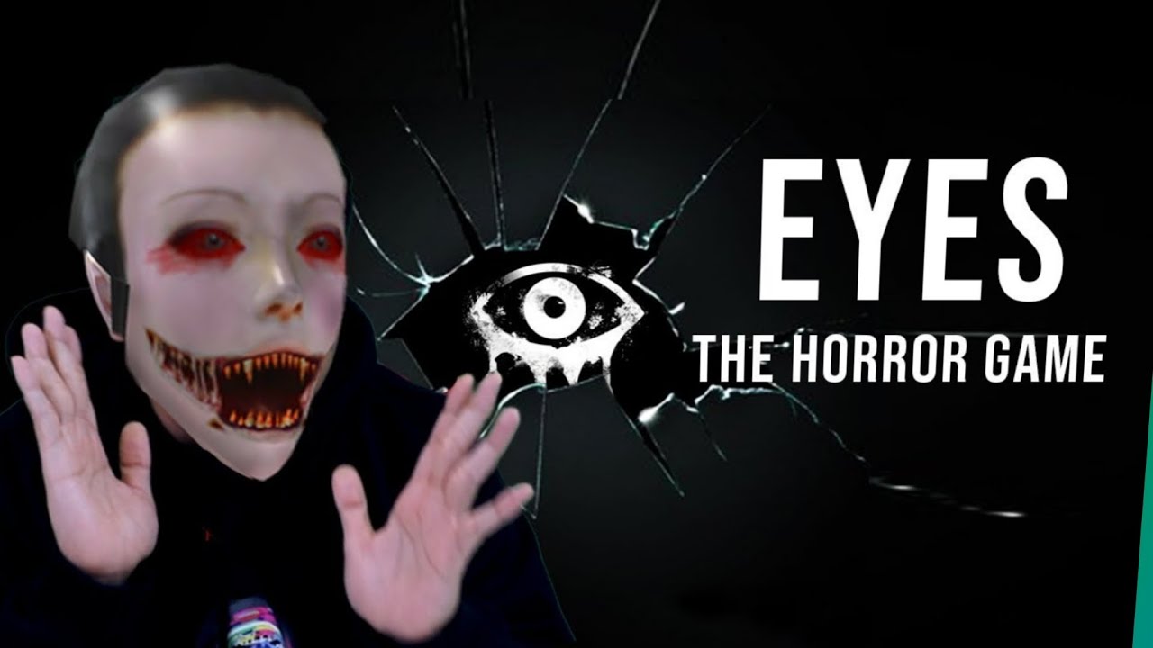 playing eyes the horror game with my friend #viralvideo - YouTube