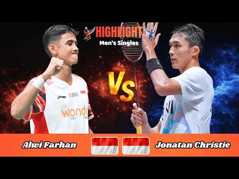 Men's Singles | Alwi Farhan (INA) vs Jonatan Christie (INA) | Badminton 2026