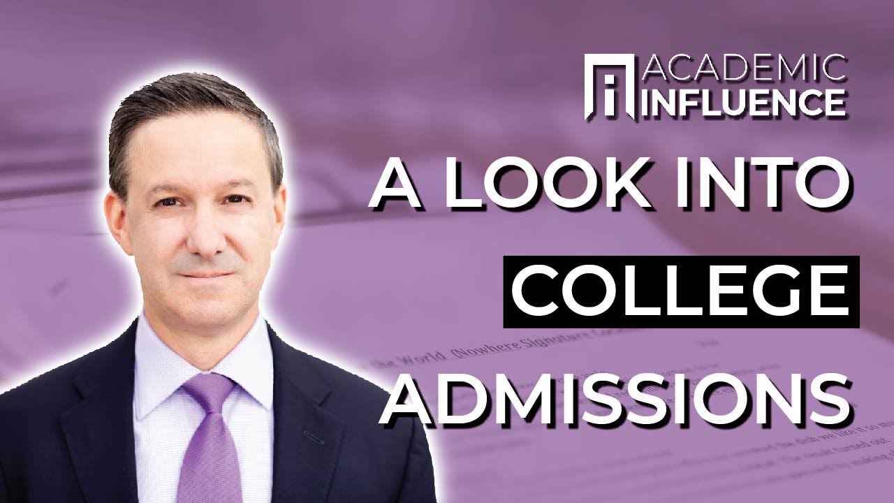 Who Gets In and Why: A Year Inside College Admissions | Interview with ...