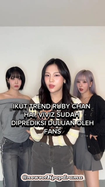 IKUT TREND RUBY CHAN, VIVIZ SUDAH DIPREDIKSI DULUAN OLEH FANS #viviz # ...