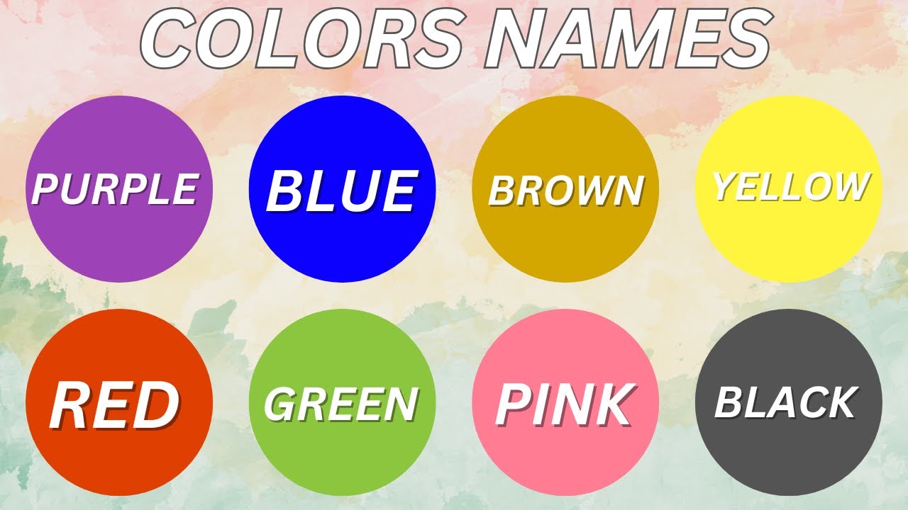 Learn Colors | Learning Video for Toddlers | 🌈 Colors for Kids ...