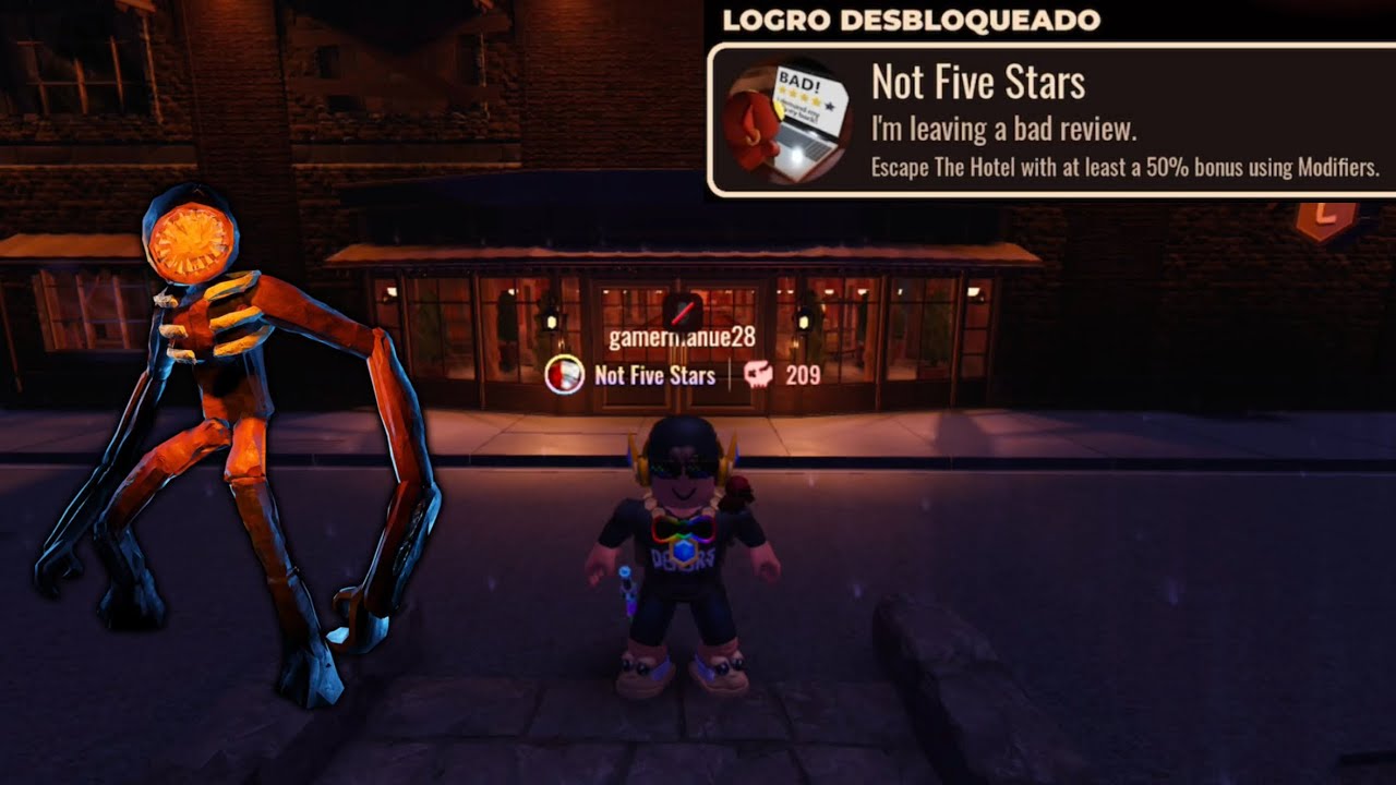 Doors Floor 1 Ending + Not Five Stars Badge - YouTube