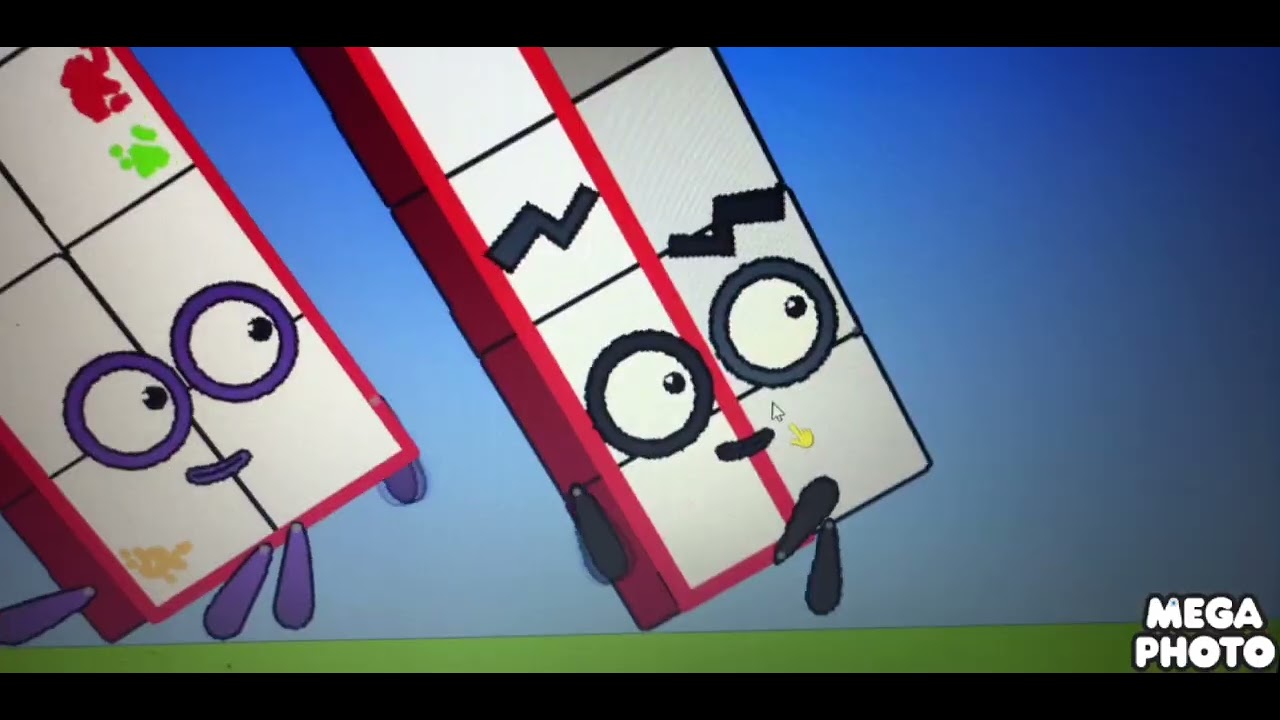 Numberblocks Algodoo Elimination Season 1 Episode 4: Find Three Hidden ...
