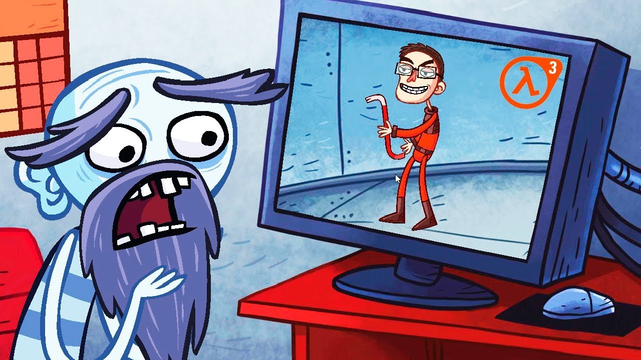 ЗАТРОЛЛИЛ ВСЕ ВИДЕОИГРЫ! Дождался Half-Life 3 и Поймал Пукачу в Игре ...