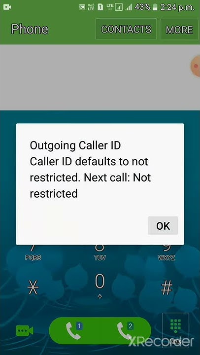 How to block outgoing calls. - YouTube