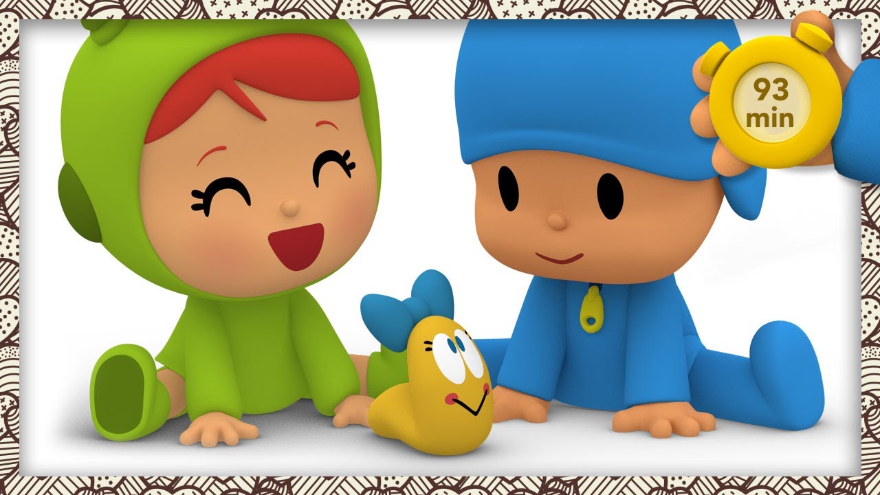 🍼 POCOYO AND NINA - Babysitter Is The Best [93 min] ANIMATED CARTOON ...