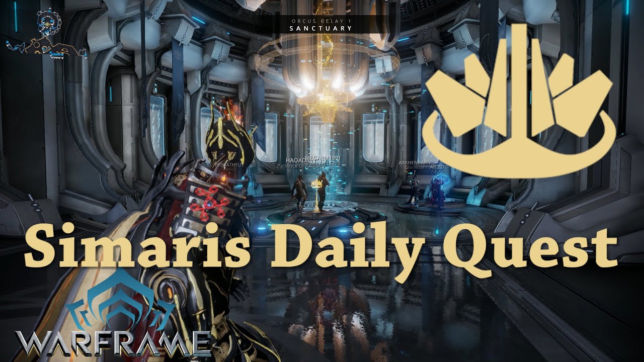 Warframe | Simaris Daily Quest - YouTube