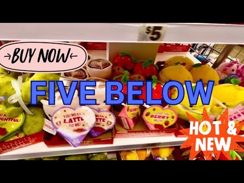 New exclusive items at five below!!! - YouTube