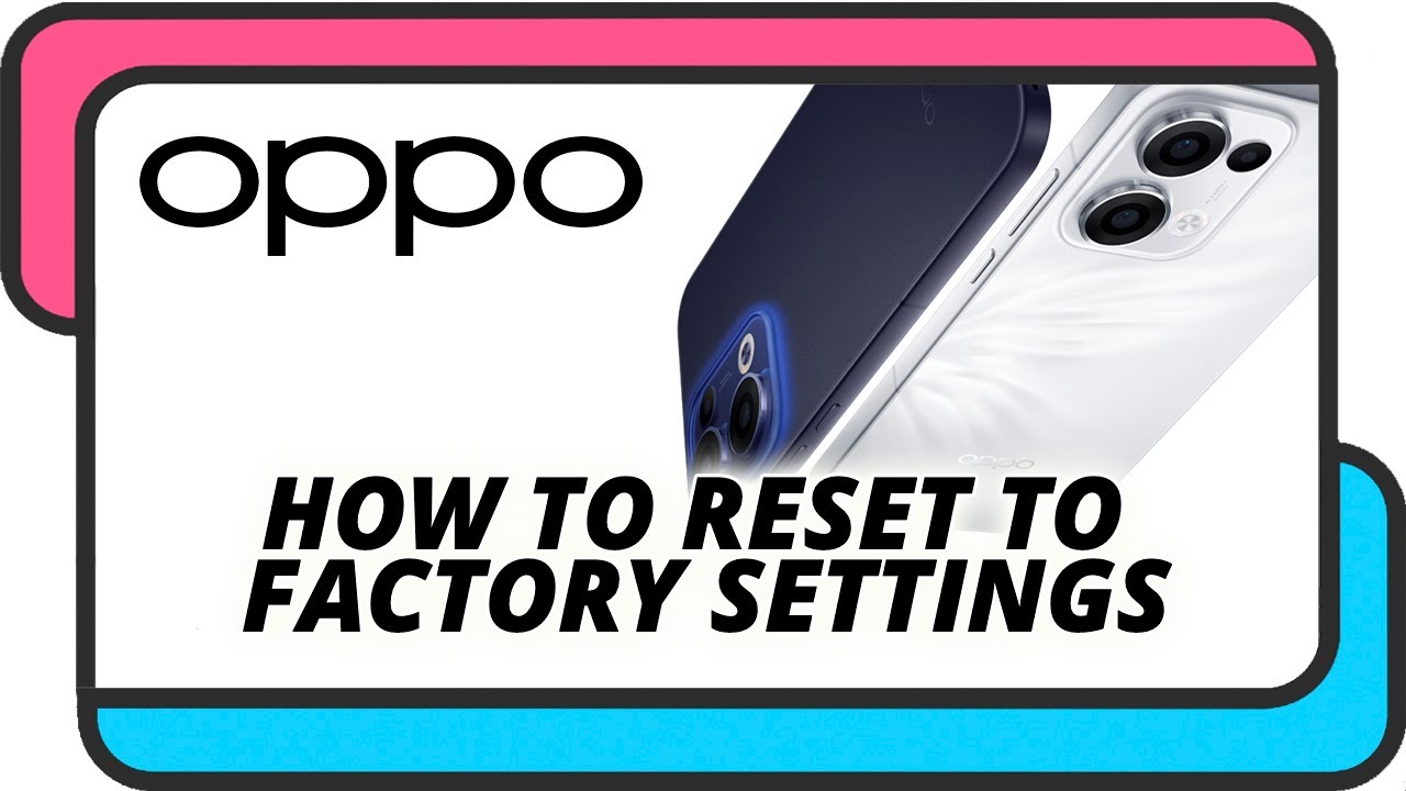 How to factory reset an Oppo phone - YouTube