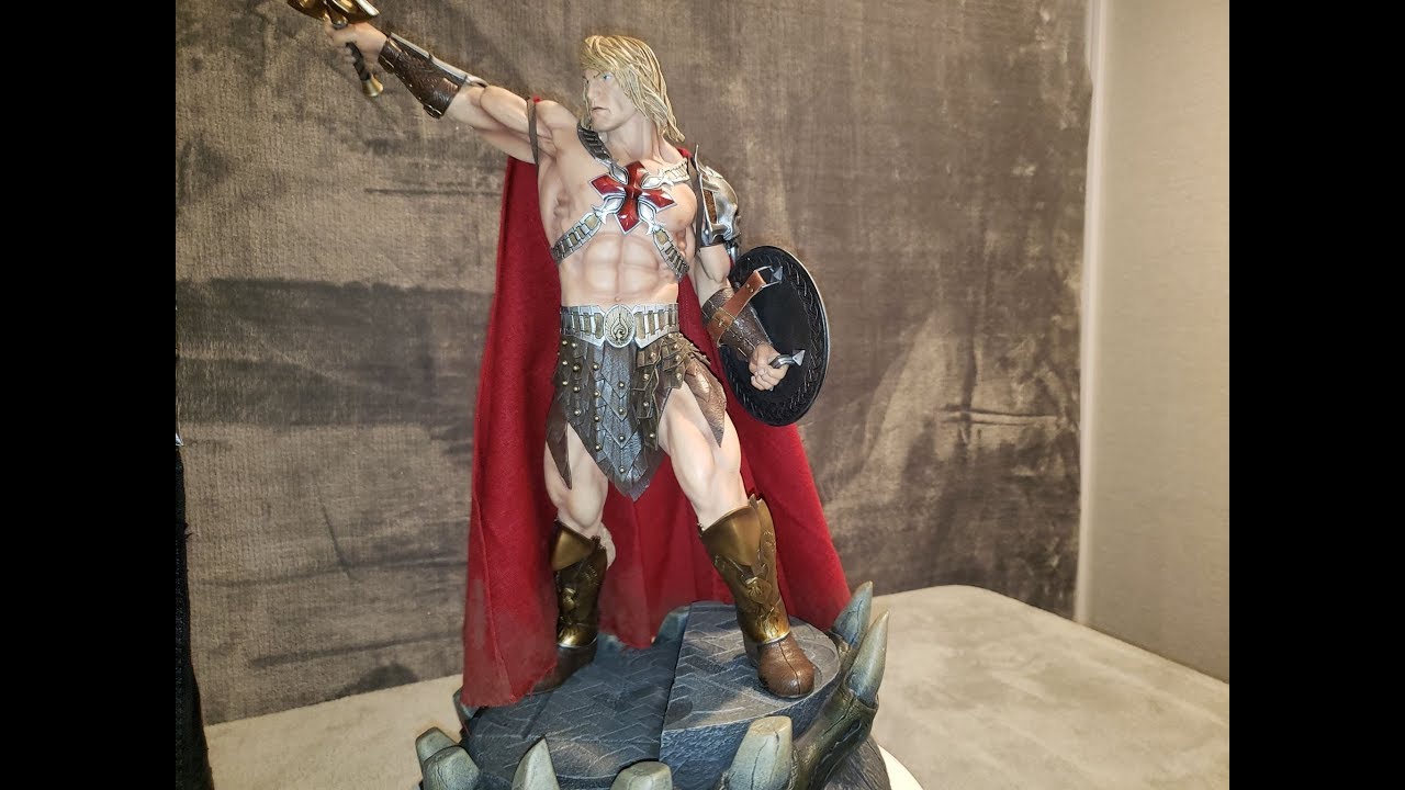 HE-MAN Statue | Sideshow Collectibles | Synopsis | KOS#33 - YouTube