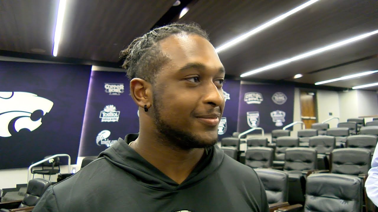 Kansas State Football | Desmond Purnell Interview | October 10, 2023 ...