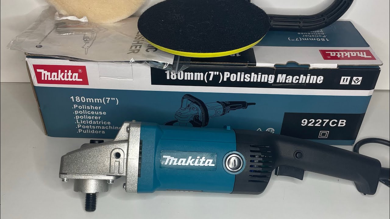 Полировальная машинка Makita 9227CB - YouTube