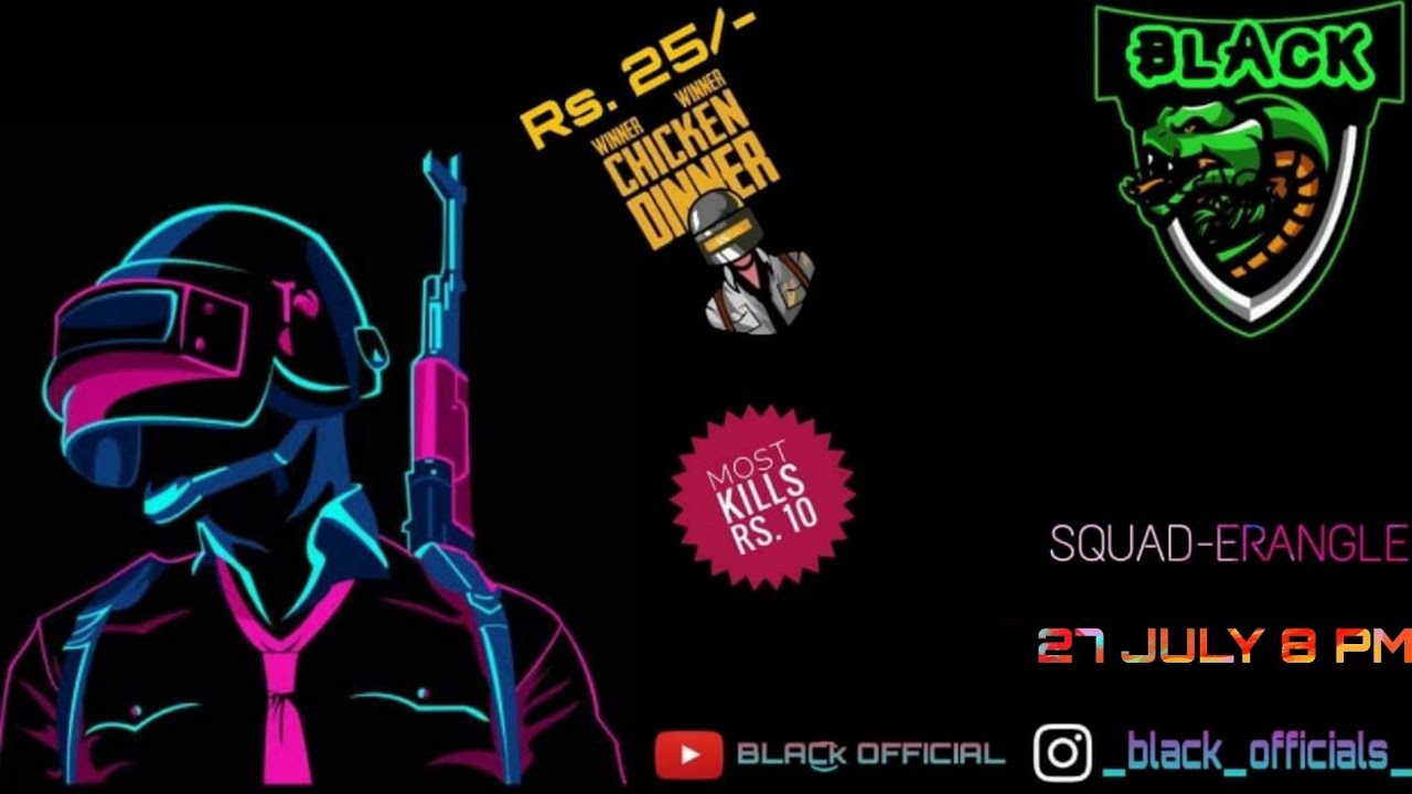 BLACk OFFICIAL (PUBG CUSTOM WITH B GRADE COMMENTARY//DAY 3) - YouTube