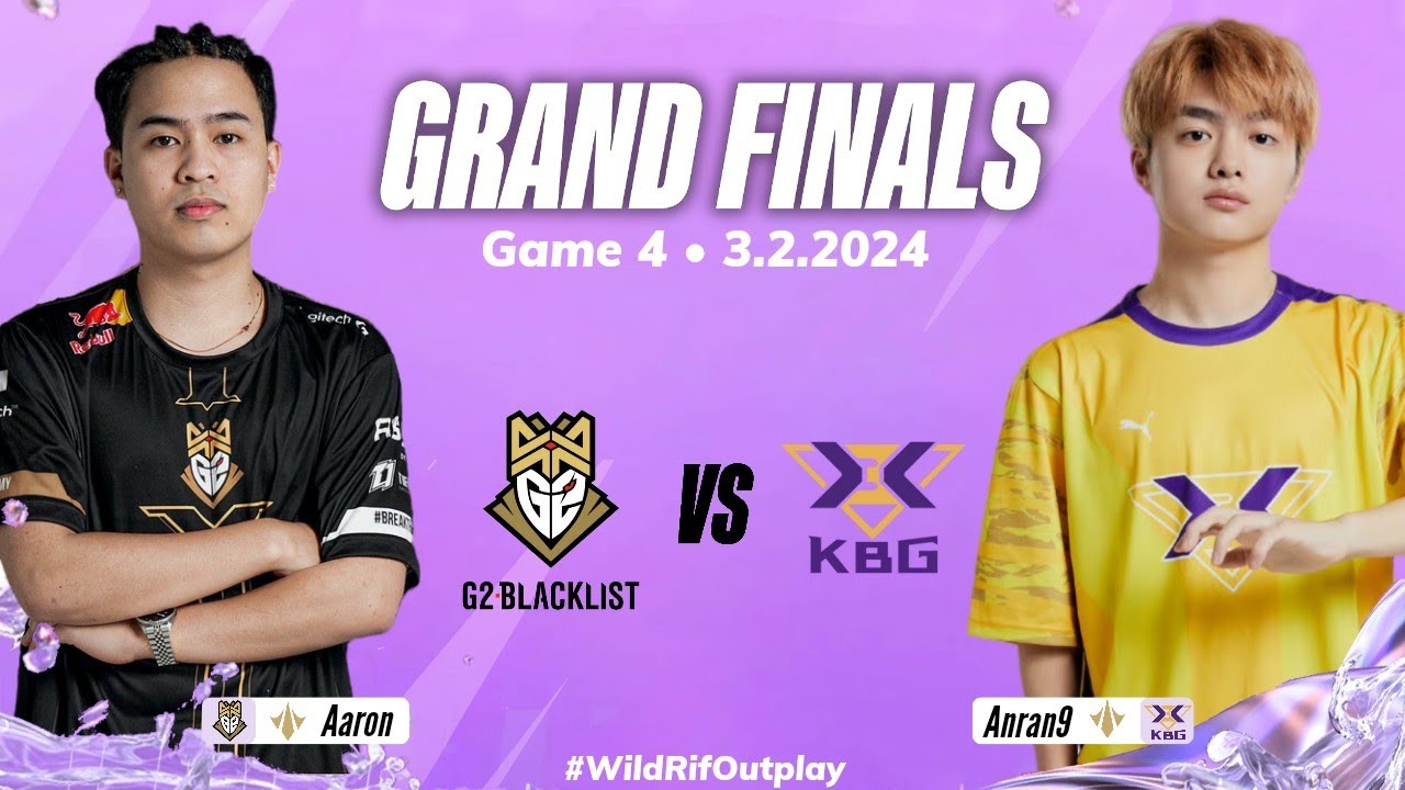 G2B vs. KBG • Game 4 (Bo7) | Grand Finals | WRL Asia 2023 Season 2 - YouTube