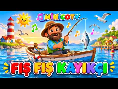 🚣 Fış Fış Kayıkçı | En Sevilen Çocuk Şarkısı🎵