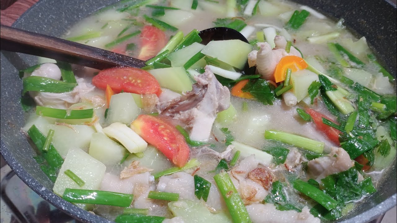 CARA MEMBUAT SOP AYAM LABU SIAM - YouTube