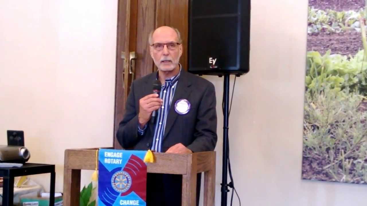 James Schlichting Introduces the guest speaker of the day. October 17 ...