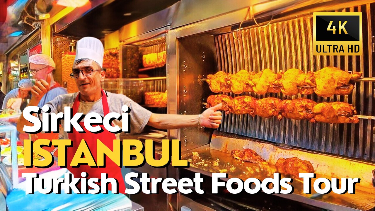 Istanbul Turkey 2025 | Turkish Street Food Lovers' Paradise in Sirkeci ...