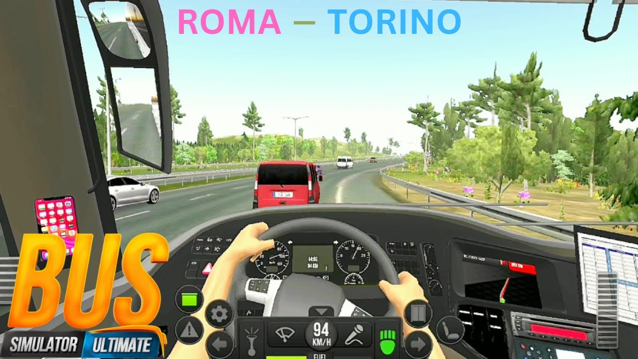 Trip To ITALY 🇮🇹 ( ROMA-TORINO ) Android Gameplay | Bus Simulator ...