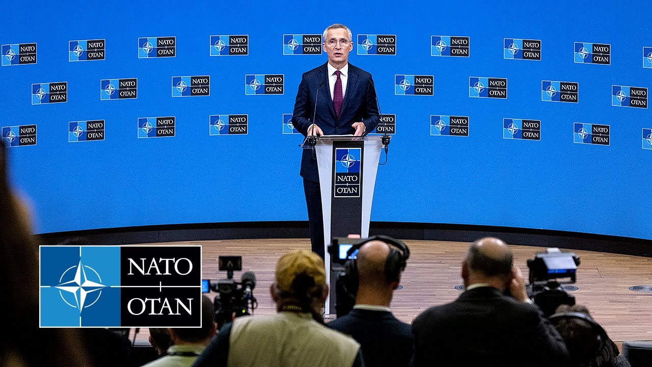 NATO Secretary General, Press Conference at Foreign Ministers Meeting ...