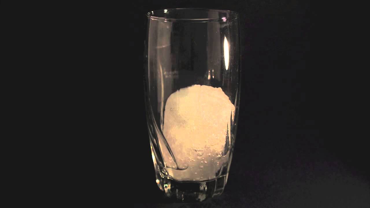 Melting Snow In Glass - YouTube