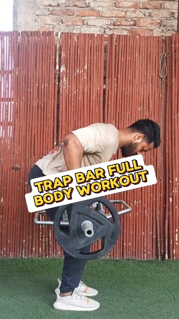Trap bar Full body workout #trapbar #fullbodyworkout #gym #deadlift ...