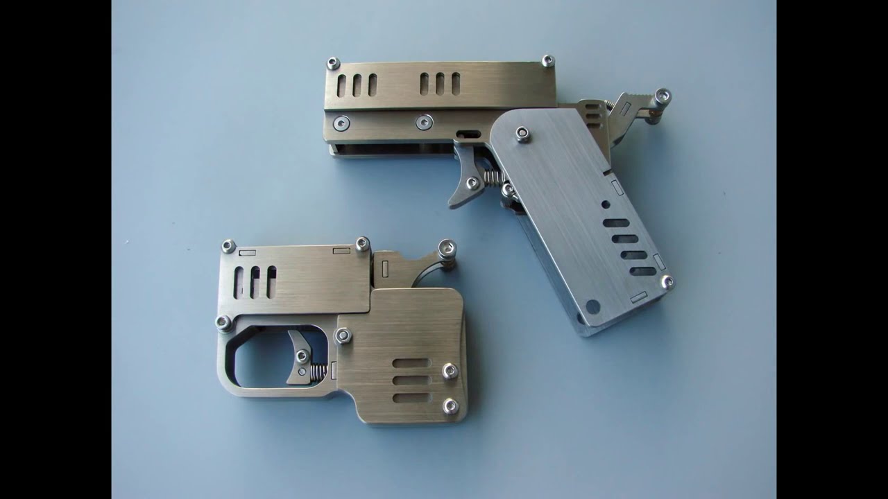 Mini pistolet Made in China kal. 5 - YouTube