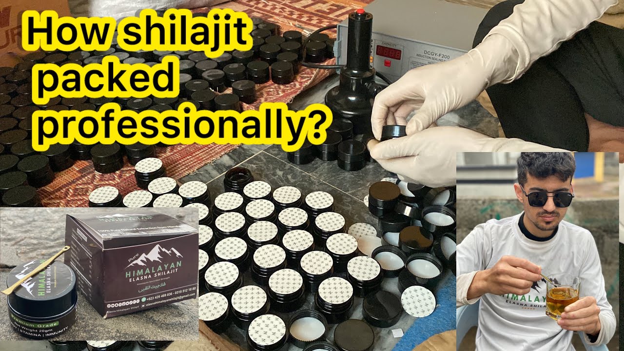 How to pack shilajit professionally ? - YouTube