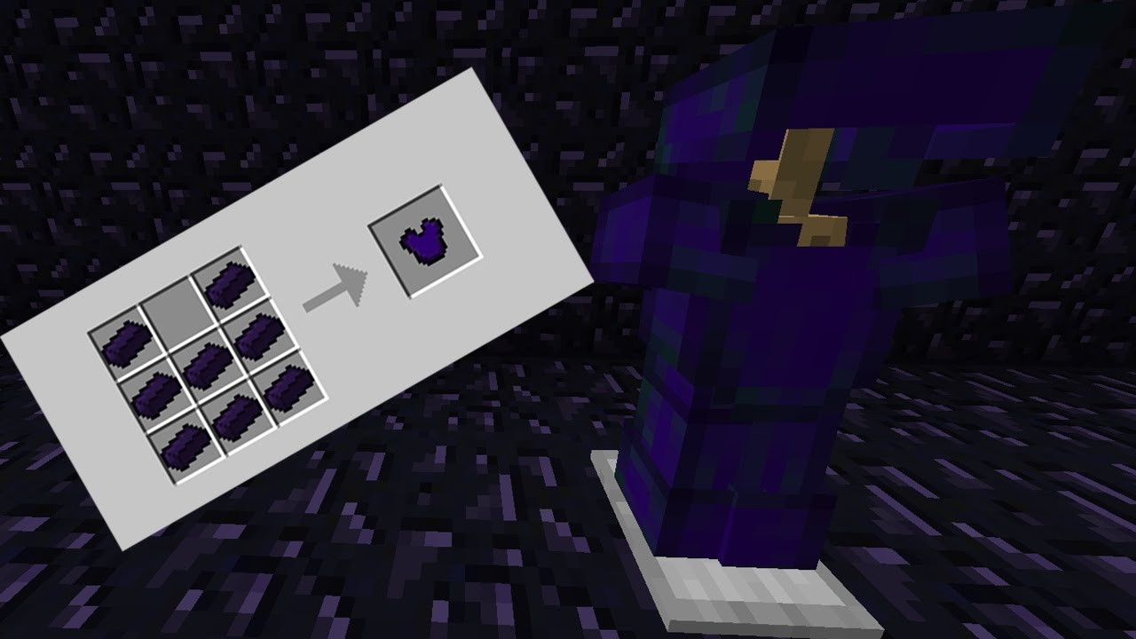 Armadura De Obsidiana De Minecraft Obsidian Armor | Minecraft Skins
