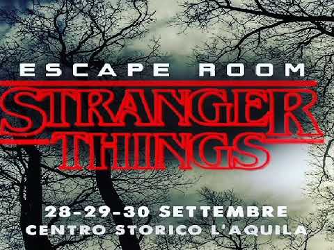 COVER VIDEO STRANGER THINGS ESCAPE ROOM - YouTube