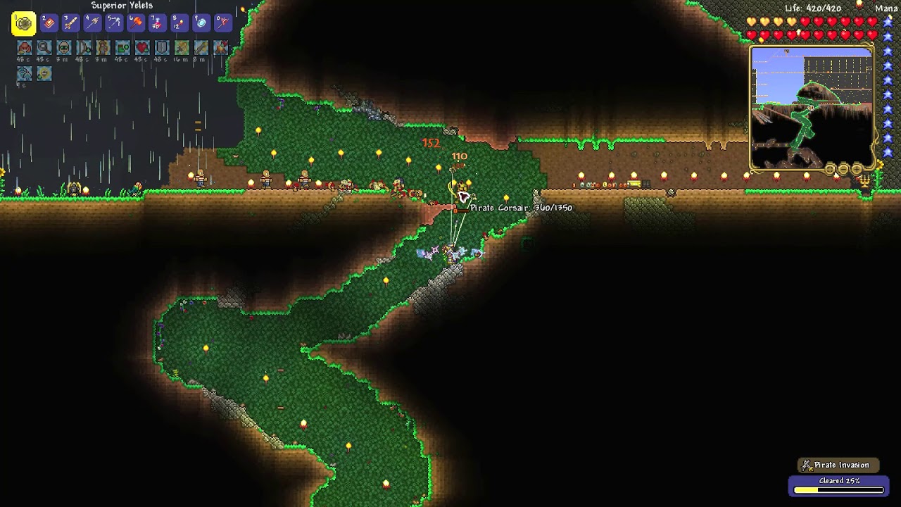 How to get Cutlass melee weapon - Terraria 1.4 - YouTube