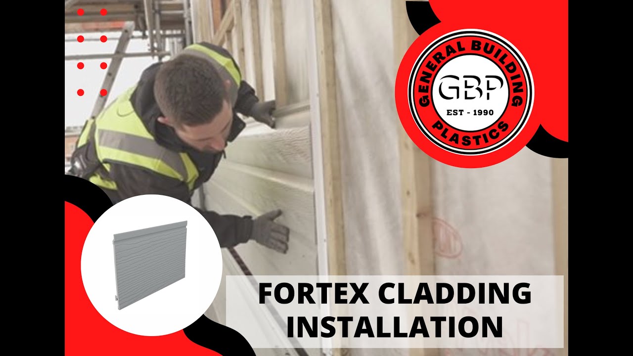 How to Guide - Fortex Cladding Installation - General Building Plastics ...