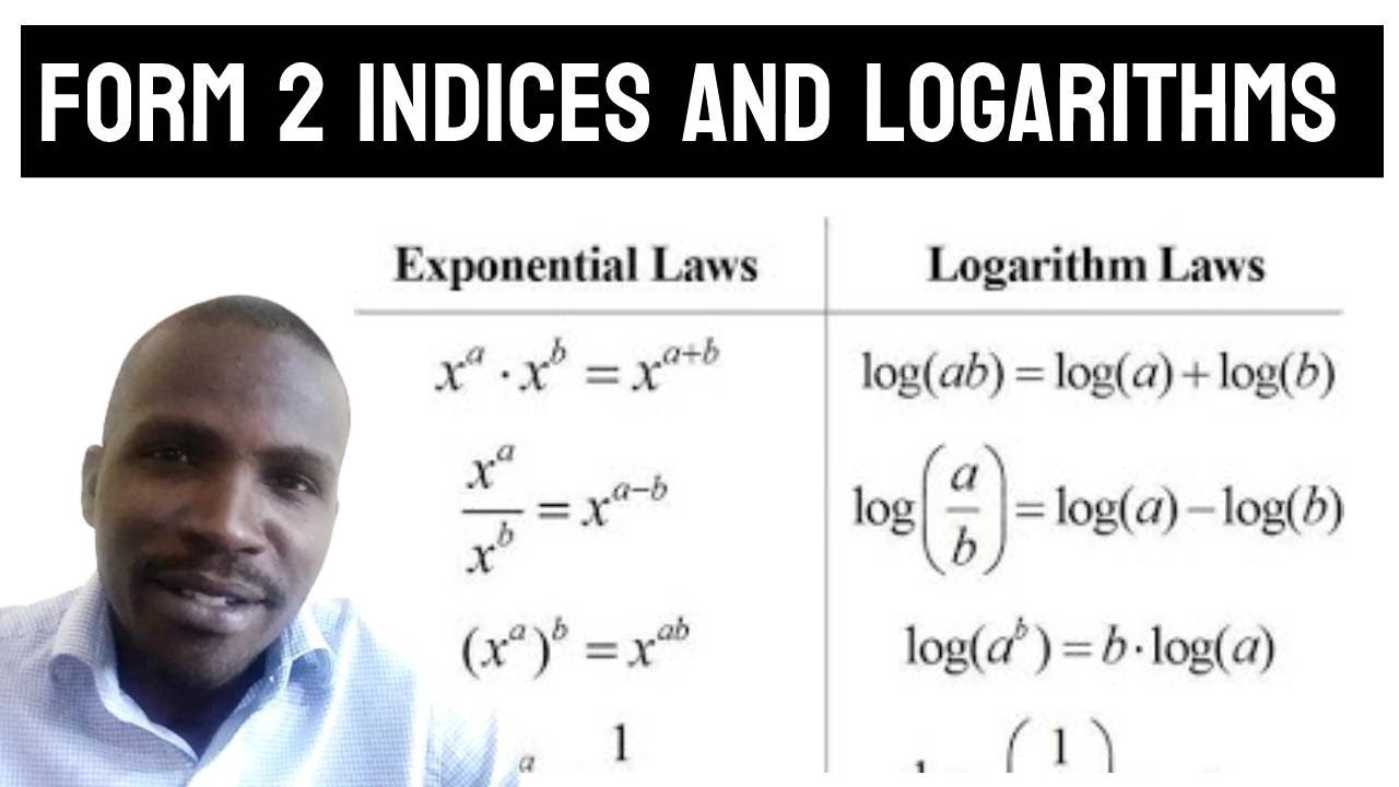 Indices and logarithms questions part 3- How to use logarithm tables to ...
