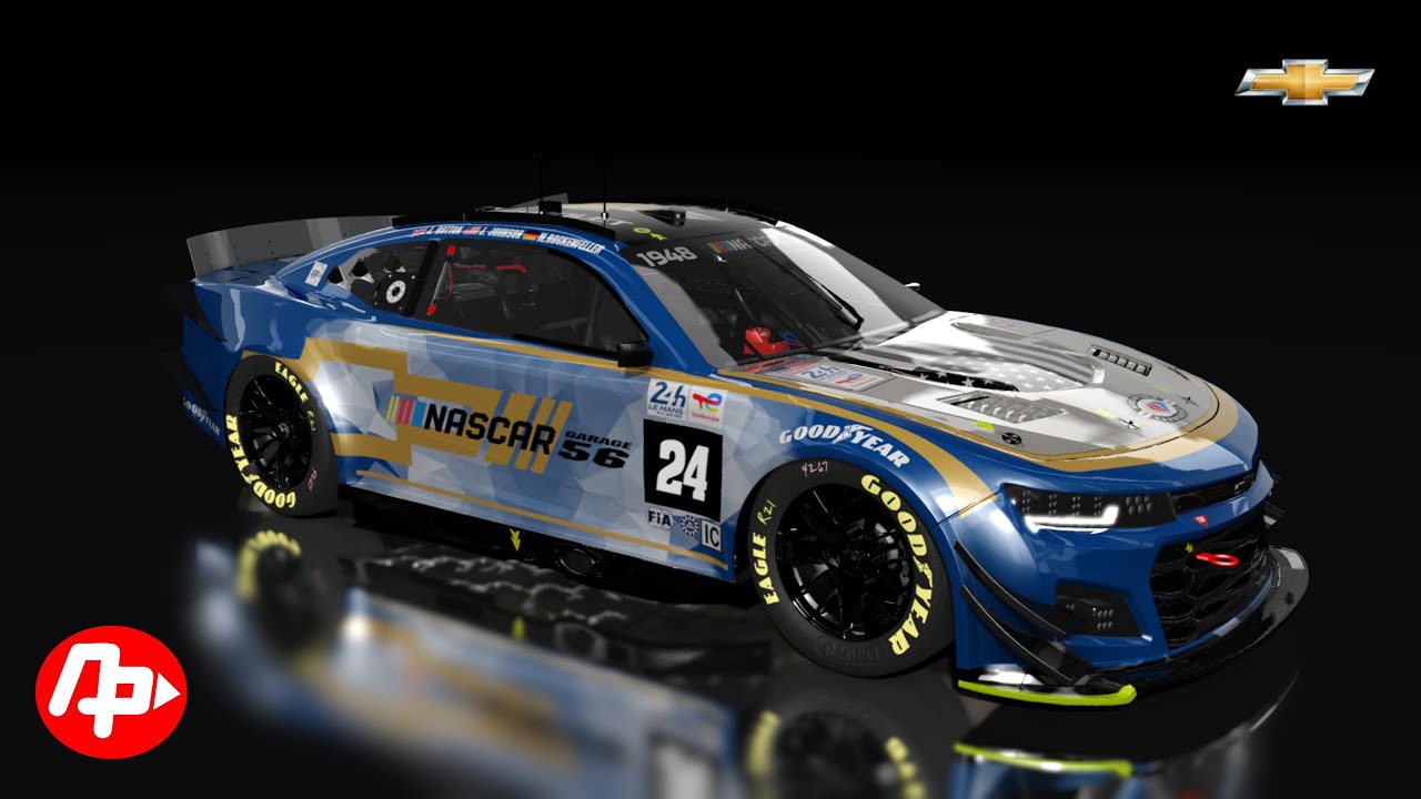 ASSETTO CORSA NASCAR Garage56 Chevy Camaro 2023 - YouTube