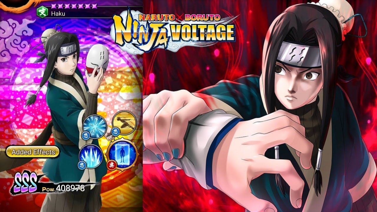 NxB NV: Haku of the Ice Release (Attack Mission) 氷遁の白【 忍者ボル テージ】 - YouTube