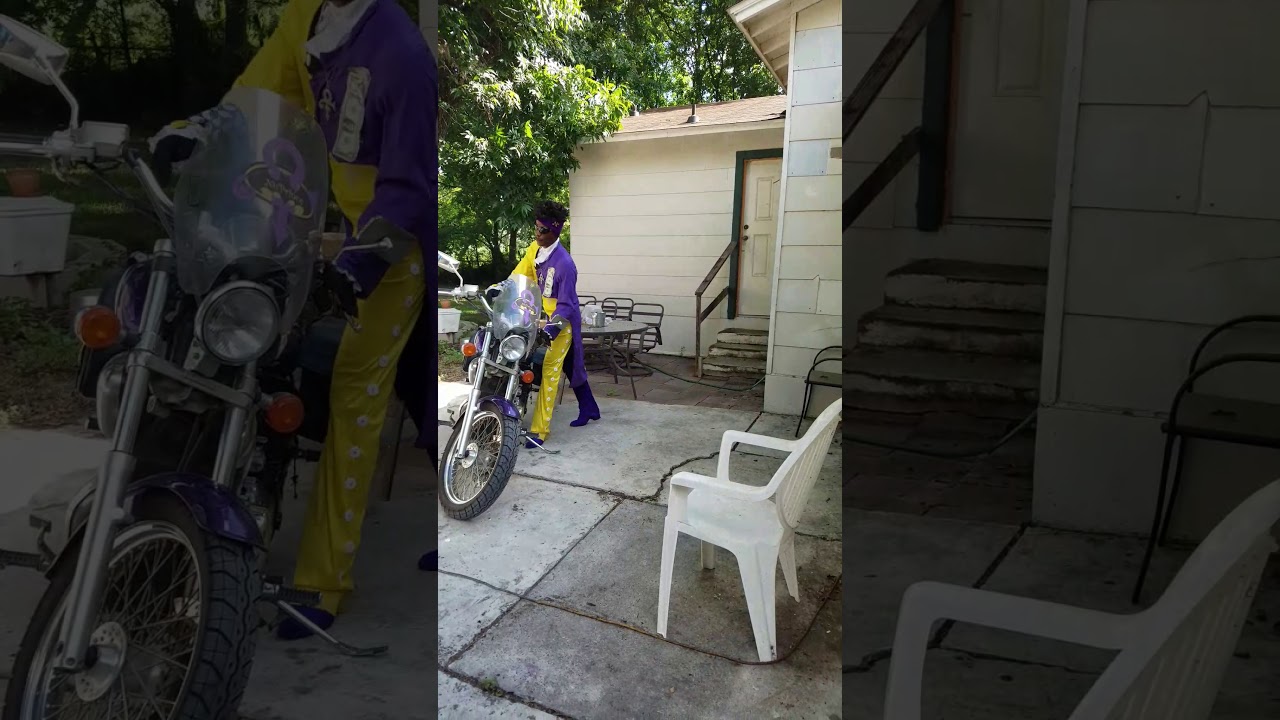 NuPrince On His Purple Motorcycle.. " Prince Purple Rain Motorcycle ...