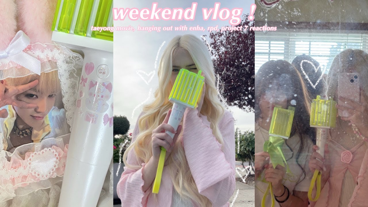 weekend VLOG: taeyong: ty track in cinemas, hanging out with enha, rpd ...